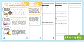 👉 ESL Elementary Level Reading Comprehension Pack