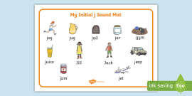 FREE! - Initial r Sound Mat (teacher made) - Twinkl