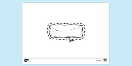 FREE! - Large Rectangular Boulder Colouring Sheet | Colouring Sheets
