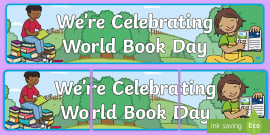 World Book Day Bunting (teacher made)