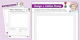 Design a Commemorative Stamp Worksheet (teacher made)