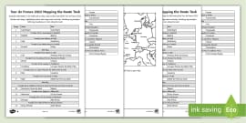 Tour de France PowerPoint French (teacher made)