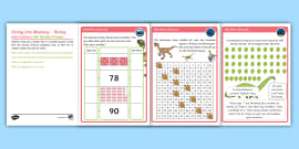 One More One Less Sweet Worksheet using numbers up to 20