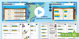 👉 Year 2 Fractions Finding the Whole Teaching Pack