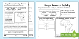 Kenya Information PowerPoint (teacher made)