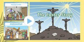The Easter Story PowerPoint for Children - KS1 RE Resource