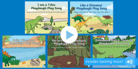 Playdough Songs and Rhymes Resource Pack (teacher made)