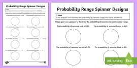 Blank Probability Spinner (teacher made) - Twinkl
