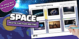 Foundation Phase - Rainbow Photos - Caption Writing Template (CAPS Aligned)