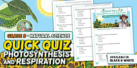 Grade 8 Natural Science Life and Living Assessment Sheet