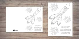 FREE! - Simple Rocket Colouring Pages | Colouring Sheets