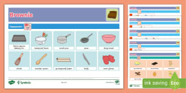 Biscuit Recipe Cards - Biscuit Recipe Activity - Twinkl