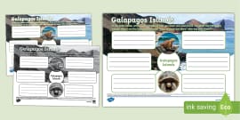 KS2 Galápagos Islands Fact File - South America - Twinkl