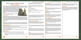 The Victorians Glossary of Terms (History Hackers: Victorian Venture)