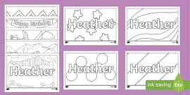 Colton Name Simple Colouring Activity Sheet (teacher made)