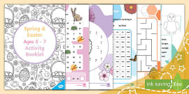 Easter Booklet - Learning Resources and Activities - Twinkl