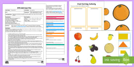 Fruit Salad Writing Frames (teacher made) - Twinkl
