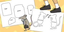 Mouse Finger Puppets (Hecho por educadores) - Twinkl