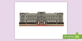 Buckingham Palace Cut Out Paper Model - Twinkl Resources