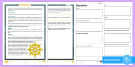 KS1 Hindu Dharma Differentiated Activity Sheets - Twinkl