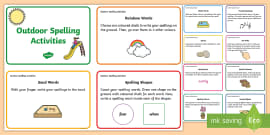 KS2 Take it Outside Maths Challenge Cards | Maths Activities
