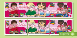 Book Week Display Banner (teacher made) - Twinkl