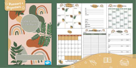 FREE! - Teacher Planner | 2023-2024 (teacher made) - Twinkl