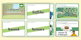 Afrikaans Sinonieme - Onderrig Wiki & Hulpbronne