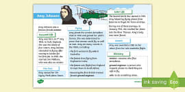 Lonnie Johnson Poster and Fact File (teacher made) - Twinkl