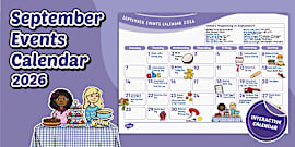 May Events Calendar (2026) - Twinkl