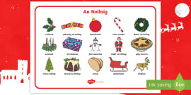 Aistear An Nollaig Bingo (teacher made)