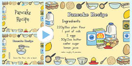 Bread Recipe PowerPoint (teacher made) - Twinkl