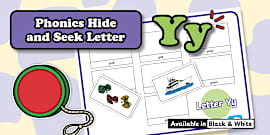 Phonics Hide & Seek Letter Hh Activity Sheet