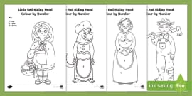 Little Red Riding Hood Word Mat (teacher made)