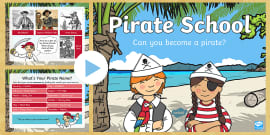 Editable Pirate Face Cut-Outs (teacher made)