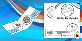 Winter Paralympics Coloring Sheets | Twinkl Resources