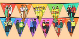 People Who Help Us Display Banner (teacher made)