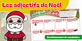 Feuilles d'activités pour compter sur le thème de Noël