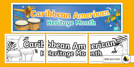 Caribbean American Heritage Flag Bunting | Twinkl USA
