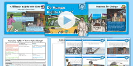 Citizenship KS1 Respecting Rights Lesson 6: Taking Part Lesson Pack