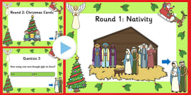 Christmas What am I? Guessing Game PowerPoint - AL - Kids