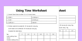 Train Timetable Worksheet - Teaching Resources - Twinkl