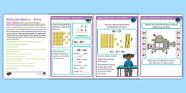 Year 2 Maths Mastery Add and Subtract Numbers Challenge Cards