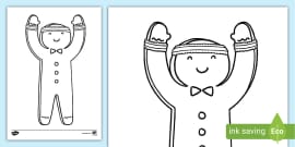 FREE! - I'm Stretching Colouring Sheet | Colouring Sheets