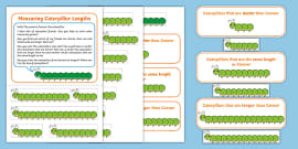 KS1 Measuring Length Challenge Cards - Maths Activities