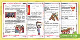 Comprensión lectora por niveles: Terremotos - Twinkl