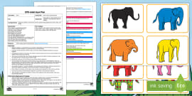 Word Mat to Support Teaching on Elmer