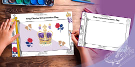 Design a King's Coronation Robe Activity Sheet | Twinkl