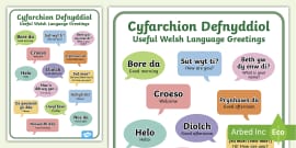 Learn Welsh: Poster Mae Gen i... / I Have... Poster - Twinkl