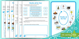 Months in a Year Seasons PowerPoint | Primary Resources